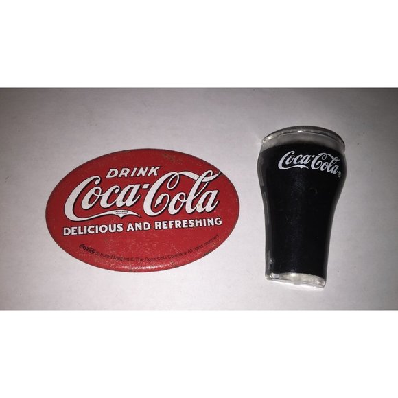 Coca Cola | Accents | Vintage Coca Cola Circular Disc Magnet Coca Cola ...